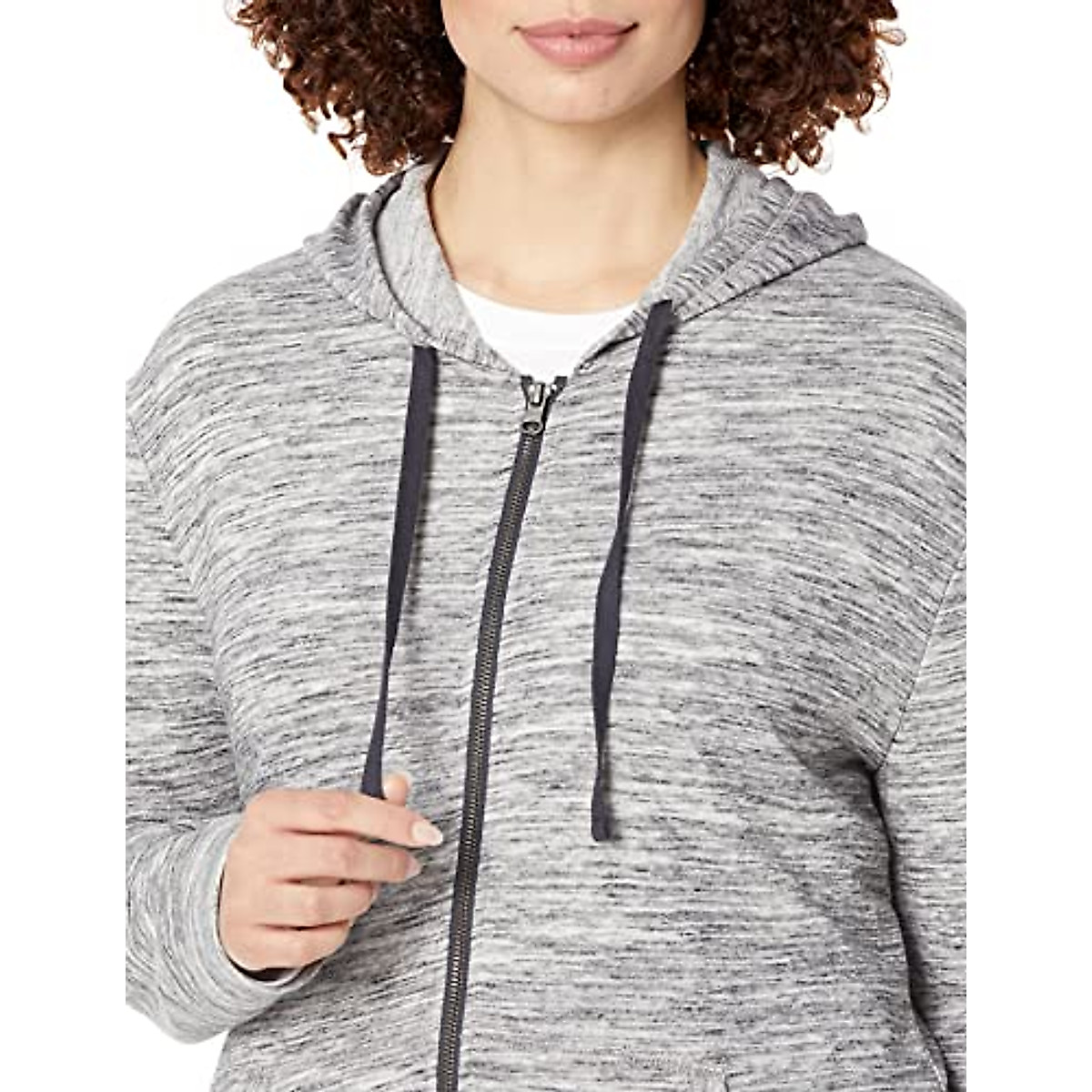 Hanes Women's Sweatshirt, French Terry Full-Zip Hoodie, Women's Hooded Jacket, Women's Zip Hoodie