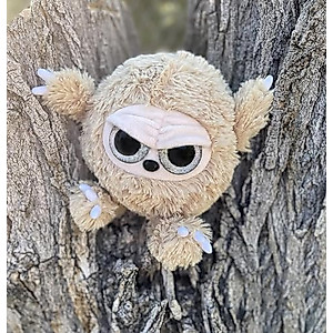 Grumpy Baby Sloth - Adorable Super Soft Plush Stuffed Animal Toy Doll (Glitter Eyes) - Large 8 Inch - Unique Gift for Kids and Adults