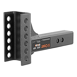 CURT 45911 Replacement Shank for Adjustable Trailer Hitch Ball Mount #45901, Fits 2-Inch Receiver