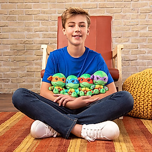 Club Mocchi-Mocchi- Teenage Mutant Ninja Turtles Plush - TMNT Donatello Plushie - Ninja Turtle Stuffed Animal Toys and Room Decor - Plush Collectible TMNT Figures - 6 inch