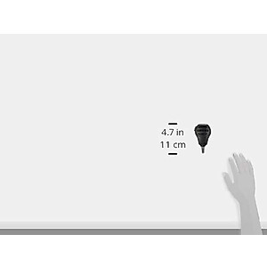 Standard Horizon MH-73A4B Speaker/Microphone Black, Small