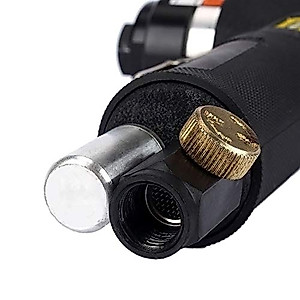 Updated 2inch 3inch Mini Air Sander Mini Orbital Air Sander Air Dual Action Sander Air Polisher Kit for Auto Body Work (Red 2''3''air sander)