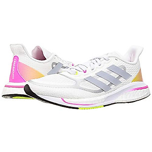 Adidas Supernova + Womens Running Trainers Sneakers (UK 6.5 US 8 EU 40, White Grey FX6700)