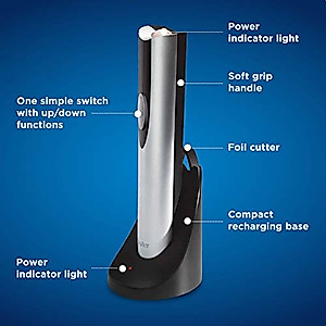 Oster Rechargeable and Cordless Wine Opener with Chiller