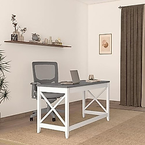 Alera ALEWSF4824GY 47.24 in. x 23.62 in. x 29.53 in. Farmhouse Writing Desk - Gray