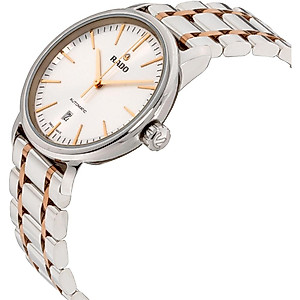 RADO R14077113 Diamaster XL Automatic Men's LUXURY WATCH Swiss Automatic rose Two tone gold 41mm case