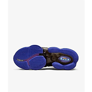 Nike Men's Lebron 19 Basketball Shoes, Black/University Gold Noir, 8.5