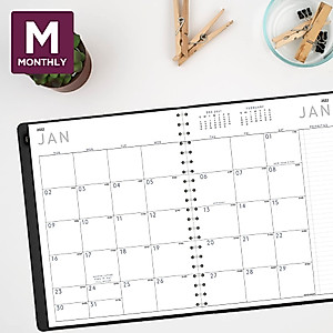 2022 Weekly & Monthly Planner by AT-A-GLANCE, 8-1/4" x 11", Large, Contemporary, Graphite (70950X45)