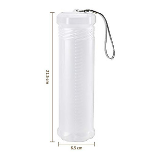 Brush Storage Box-Transparent Portable Paint Brush Holder, Stretchable Washable Paint Brush Storage Box