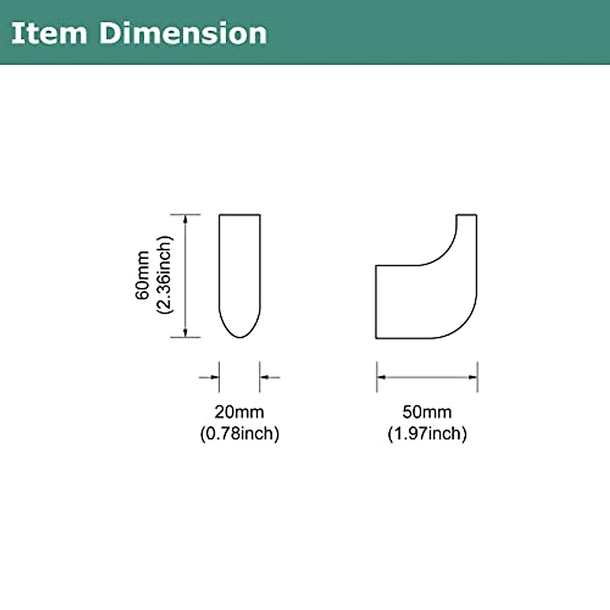 PARLOS Brass Towel Hook, Wall Mounted Coat Hook, Matte Black Single Robe Hook for Bathroom, Demeter 2101104