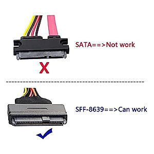 Viupolsor PCIE 3.0 X4 to U.2 U2 Kit SFF8639 Adapter for Motherboard 750 2.5inch NVMe PCIe SFF-8639 SSD Riser Card