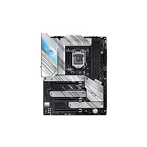 Asus ROG Strix Z590-A Gaming WiFi II LGA1200(Intel 11th/10thGen)ATX WhiteScheme Gaming Motherboard (14+2PowerStages,DDR4 5133,WiFi6 AX201,Intel2.5Gb LAN,Thunderbolt4,3x M.2/NVMe SSD, AURARGB lighting)