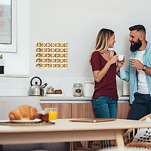 VOREN K Cup Holder| Adhesive Coffee Pod Holder Suitable to be Mounted Vertically or Horizontally on Walls or Under Cabinets | Coffee Pod Storage for Coffee Shop Desktop Office and Kitchen| White