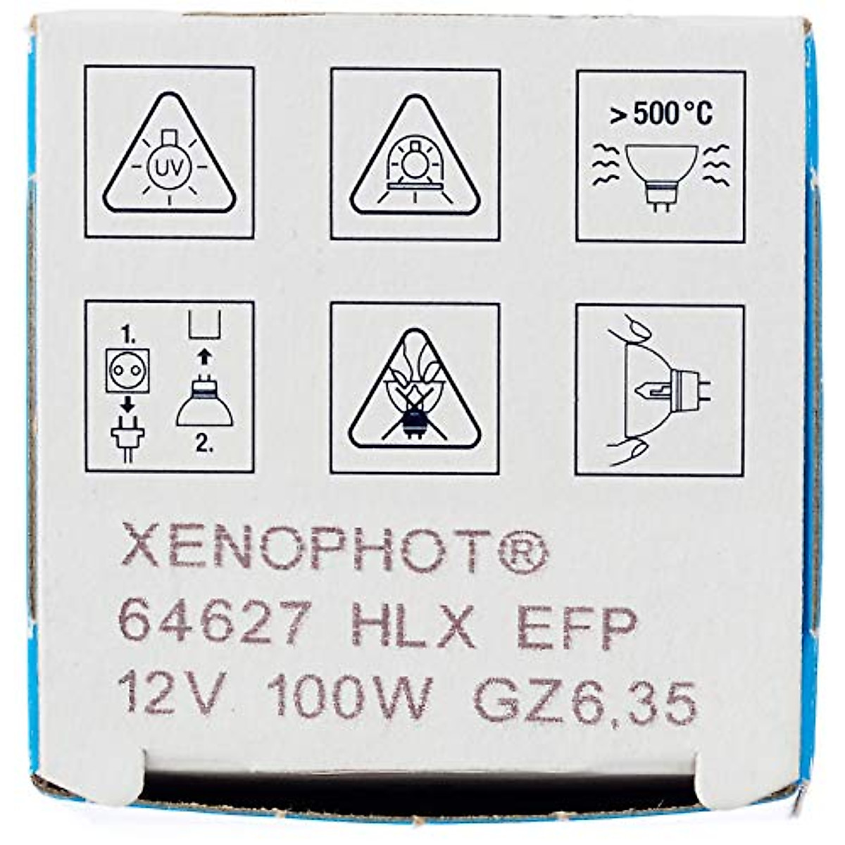 OSRAM SYLVANIA EFP 64627 100w 12v HLX GZ6.35 Bipin Halogen light bulb