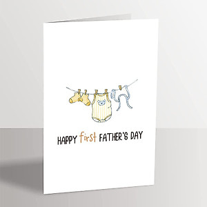 Ure Tenk Thank You Father's Day Card, Thanks for The Genes Card for Dad, Funny Birthday Day Card from Daughter Son