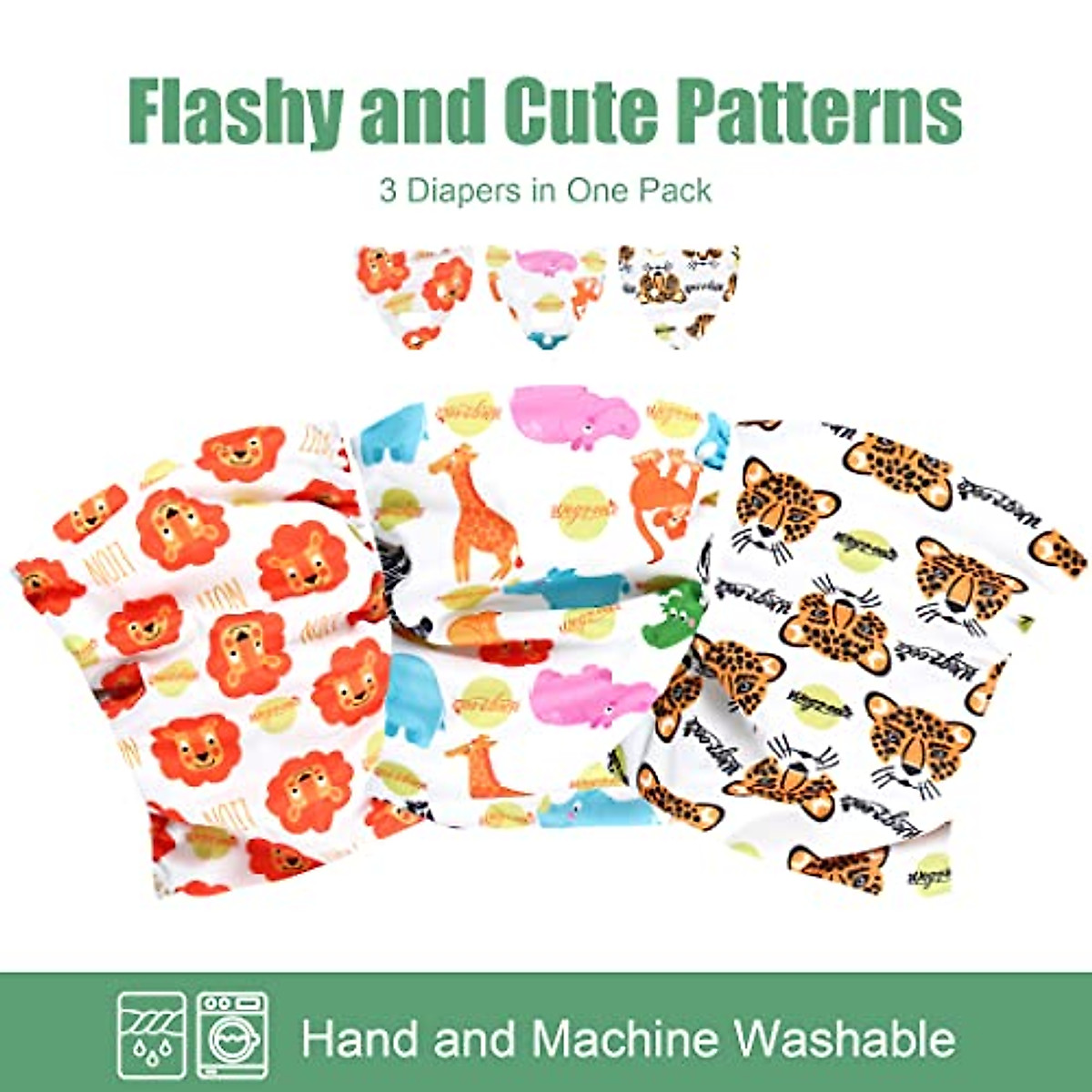 Wegreeco Washable Male Dog Belly Band (Stylish Pattern)- Pack of 3 - Washable Male Dog Belly Wrap, Dog Diapers Male (M, Magic)