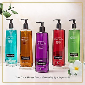 Neutrogena Rainbath Restoring Shower And Bath Gel Moisturizing Body Wash and Shaving Gel with Clean Rinsing Lather and Scent, Fresh Plum, floral, 16 Fl Oz