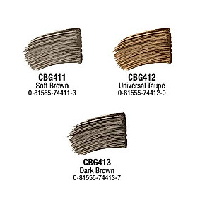 L.A. COLORS Browie Wowie Tinted Brow Gel, Dark Brown CBG413