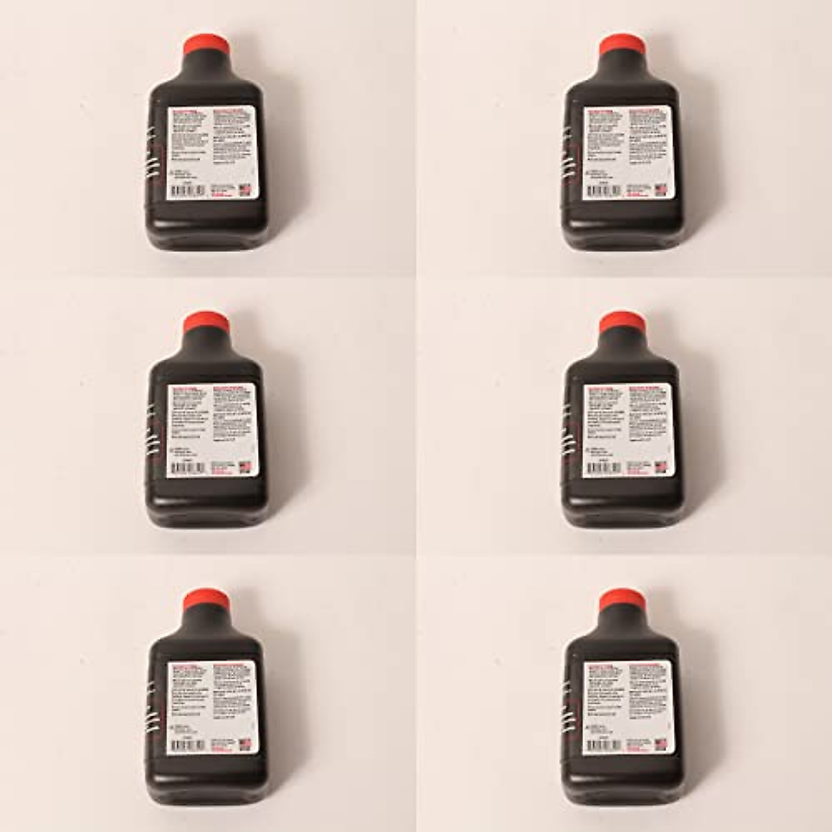ECHO 6550025 PK6 Red Armor 6.4oz 2-Stroke Oil Mix, 2.5 Gallon (50:1)
