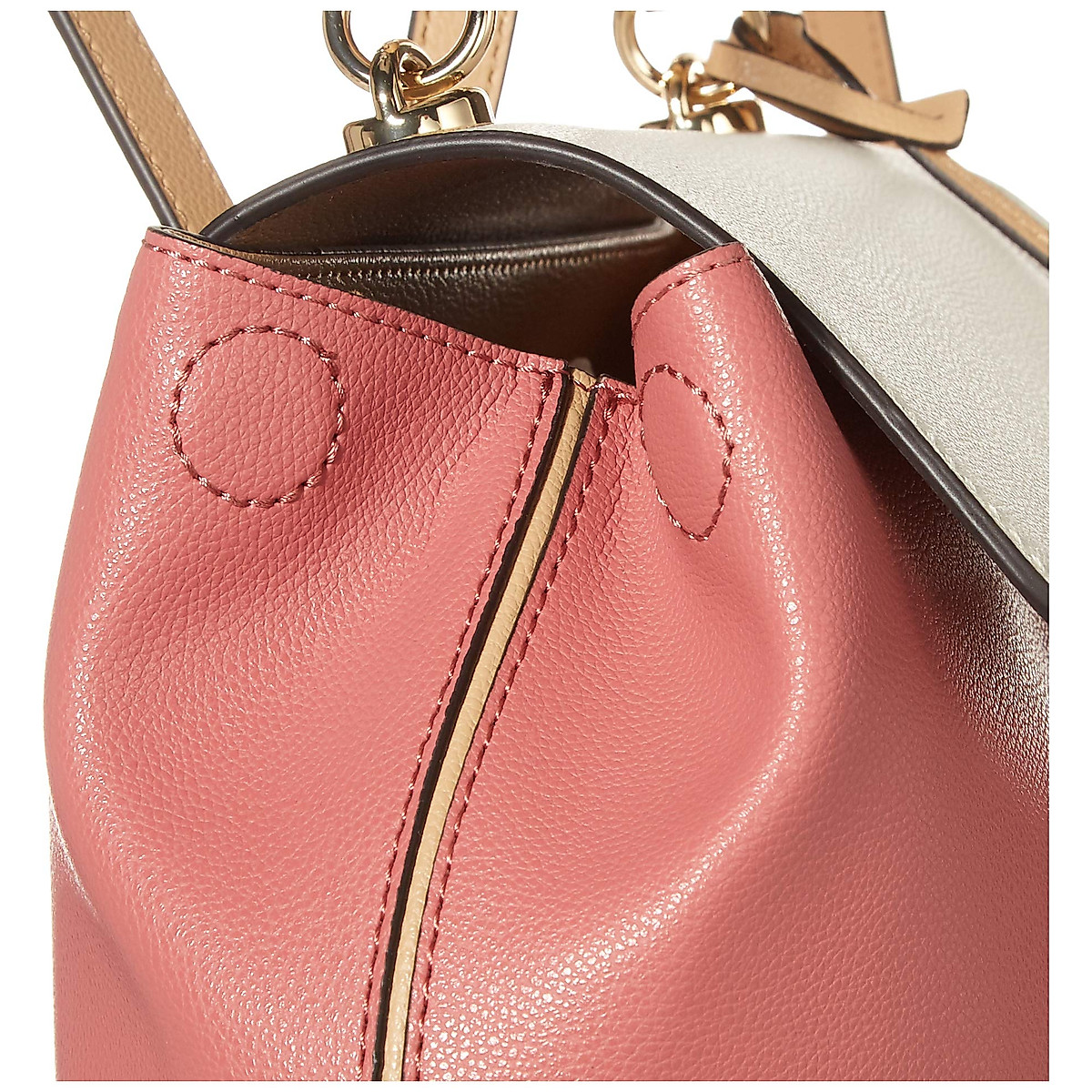 Calvin Klein Women's Leilani Micro Pebble Backpack, Deep Black, One Size