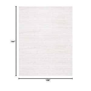 SAFAVIEH Vision Collection Area Rug - 9' x 12', Ivory, Modern Ombre Tonal Chic Design, Non-Shedding & Easy Care, Ideal for High Traffic Areas in Living Room, Bedroom (VSN606J)