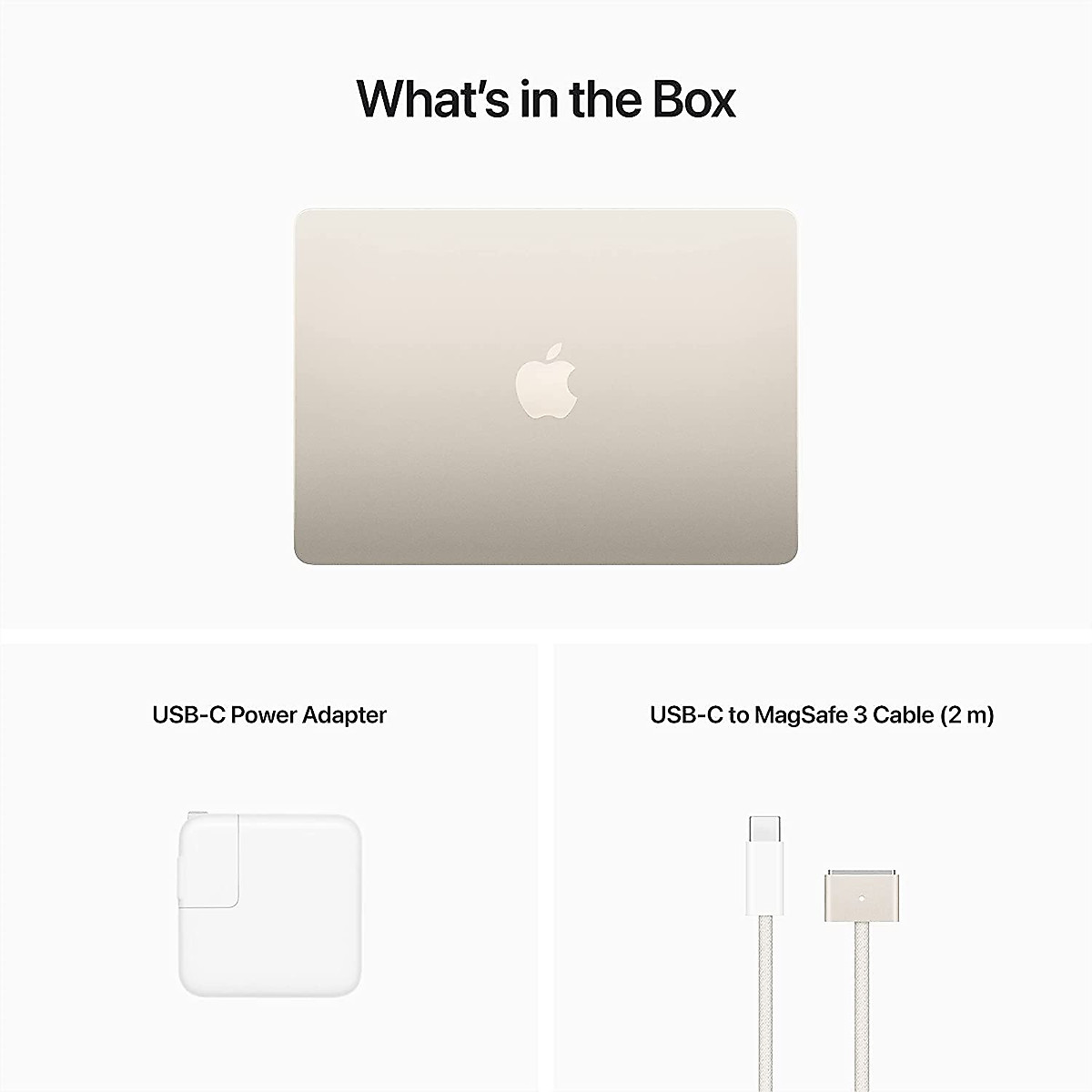 2022 Apple MacBook Air Laptop with M2 chip (13.6-inch Liquid Retina Display, 8GB RAM, 512GB SSD Storage) Starlight (Renewed)