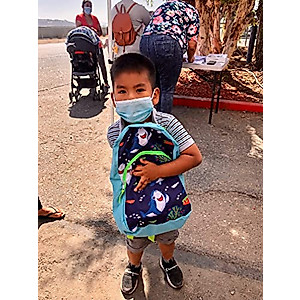 Trail maker Kids Character Backpacks for Boys & Girls (15”) with Adjustable, Padded Back Straps