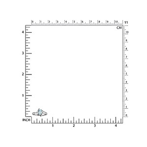 Silvershake 7X5mm Genuine Oval Shape Aquamarine and White Topaz 925 Sterling Silver Ring Size 6