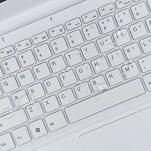 10.5" x 4.32" Universal Keyboard Cover Skin Design for 10"-11.6" Laptop Notebook (Without Numeric Keypad Keyboard), Ultra Thin Silicone Waterproof Keyboard Cover Protector -Clear