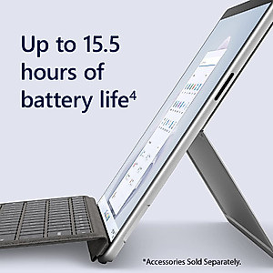 Microsoft QKI-00001 Surface Pro 9 13" Touch Tablet, Intel i7, 16GB/1TB, Platinum Bundle Surface Dock 2 and 1 YR CPS Enhanced Protection Pack