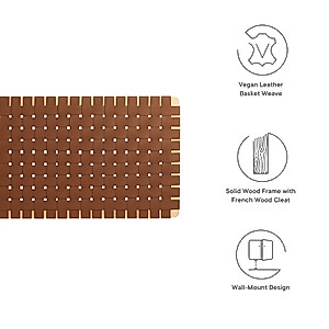 Modway Sparta headboards, Queen, Natural Brown