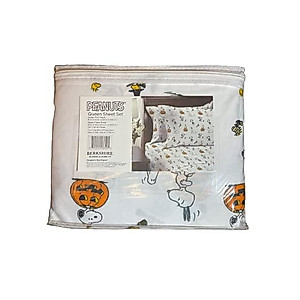 Peanuts Snoopy Halloween Sheet Set - Queen Size Set
