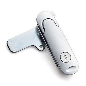 Electric Cabinet Panel Cam Lock Pull Type Pop Up Door Lock with Keys Hardware 1Pcs