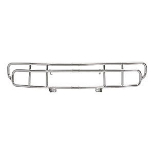 ARIES 4076-2 1-1/2-Inch Polished Stainless Steel Grille Guard, No-Drill, Select Hummer H2