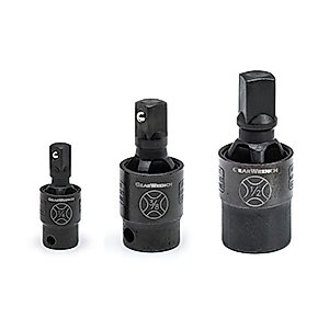 GEARWRENCH "3 Pc. 1/4", 3/8" & 1/2" Drive X-Core Pinless Impact Universal Joint Set - 84960