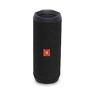 JBL Flip 4 Waterproof Portable Wireless Bluetooth Speaker Bundle - (Pair) Black
