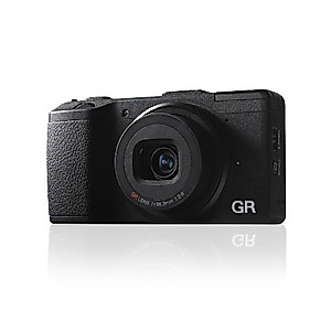 Ricoh GR 16.2 MP Digital Camera with 3.0-Inch LED Backlit (Black)
