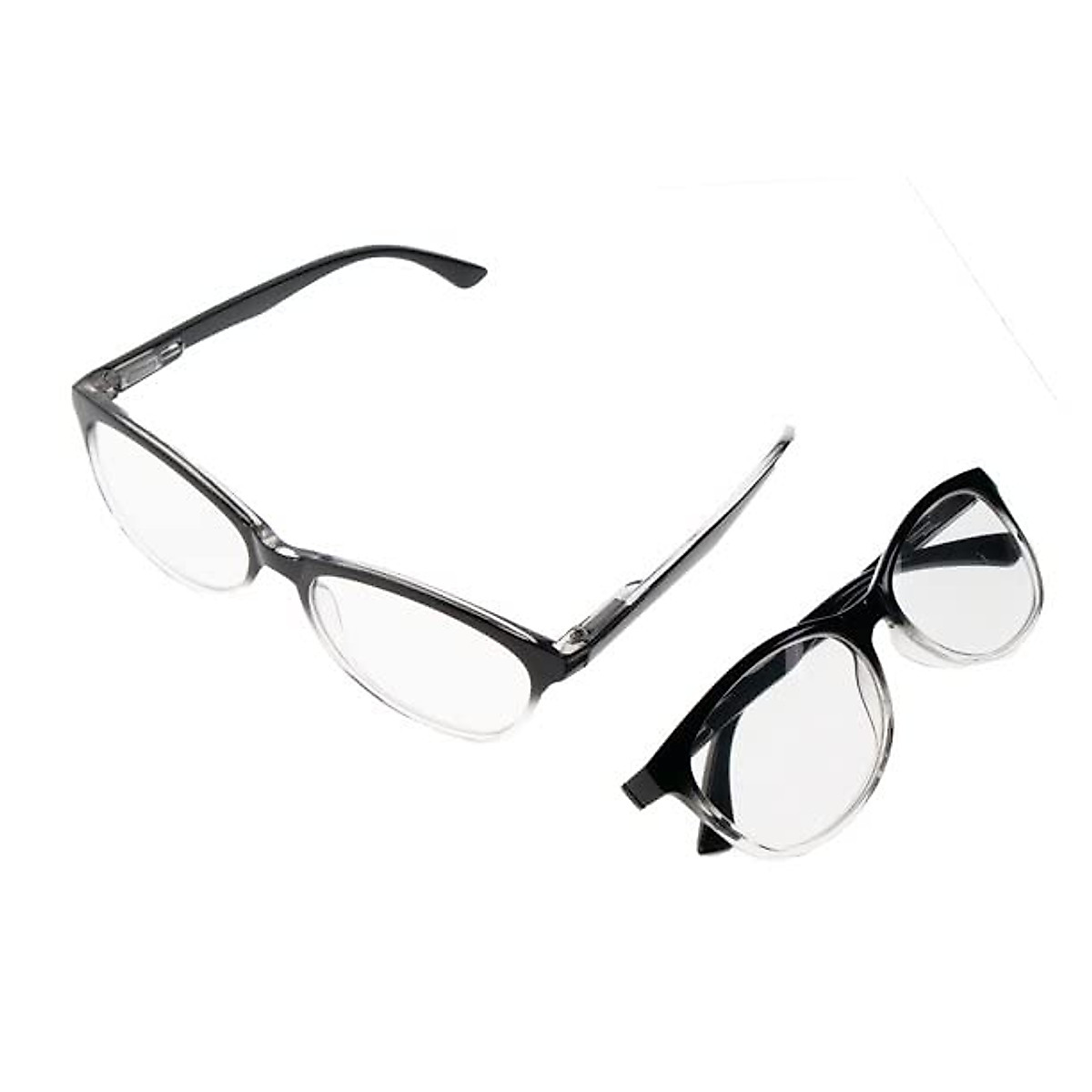 Reading Glasses for Women Men One Power Multi Flex Focus Dial Vision Auto Adjust Glasses From .5X to 2.5X For Small Print (Round)