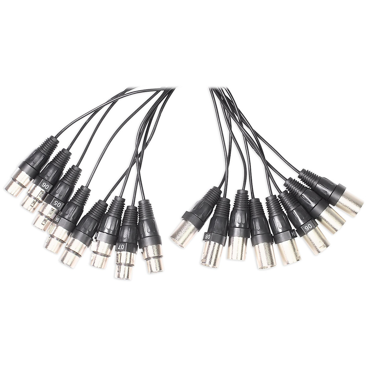 Rockville SX810 8 Channel 10 Foot XLR Snake (Female to Male)