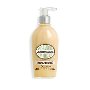 L'Occitane Almond Conditioner with Almond Oil for All Hair Types, 8.1 Fl Oz