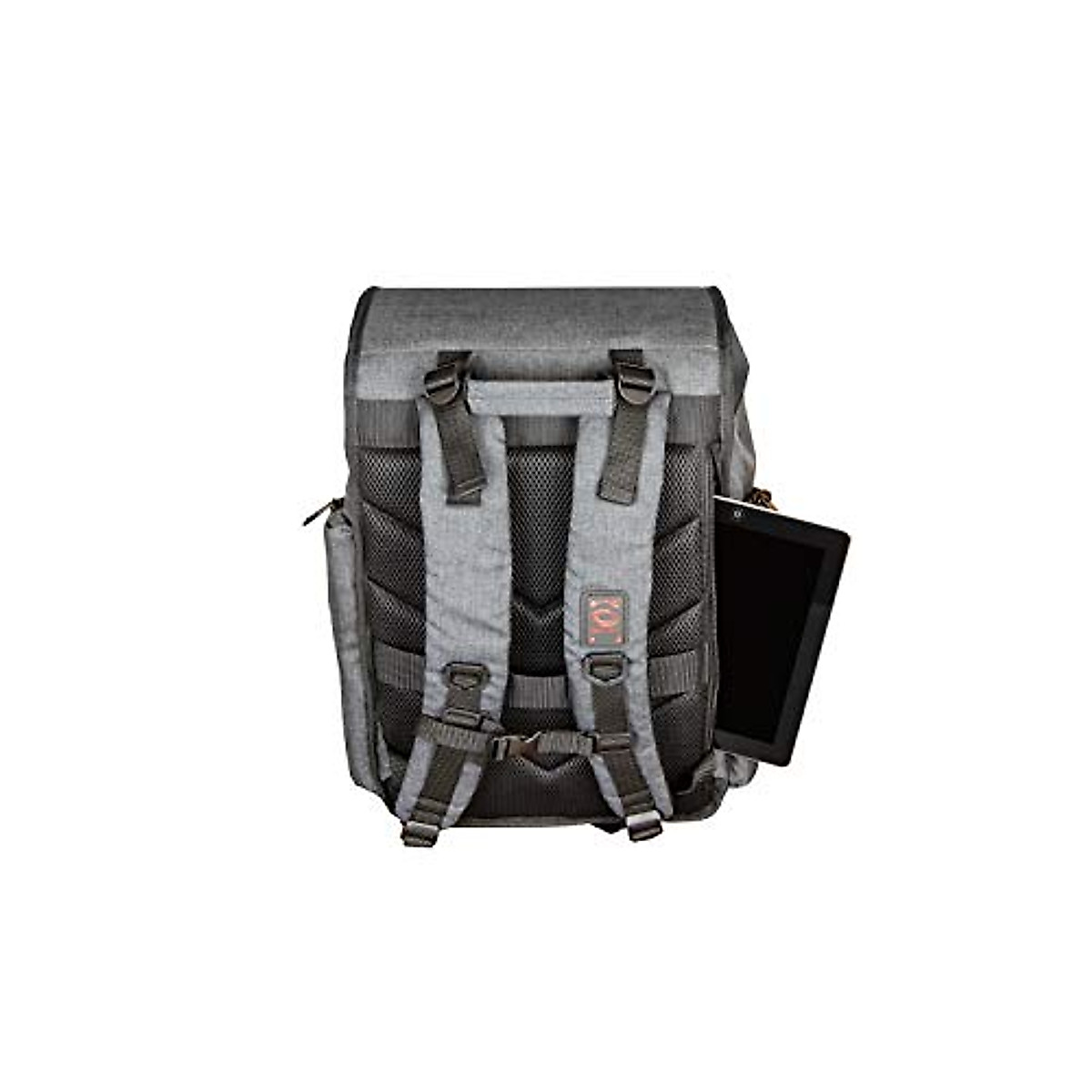 Battle Pack Hard Shell DJ Backpack -Charcoal Black