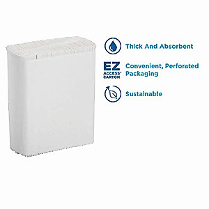 Georgia-Pacific Professional Series Pro C-Fold Convenience Pack Paper Towel, 10.10" x 12.70", White