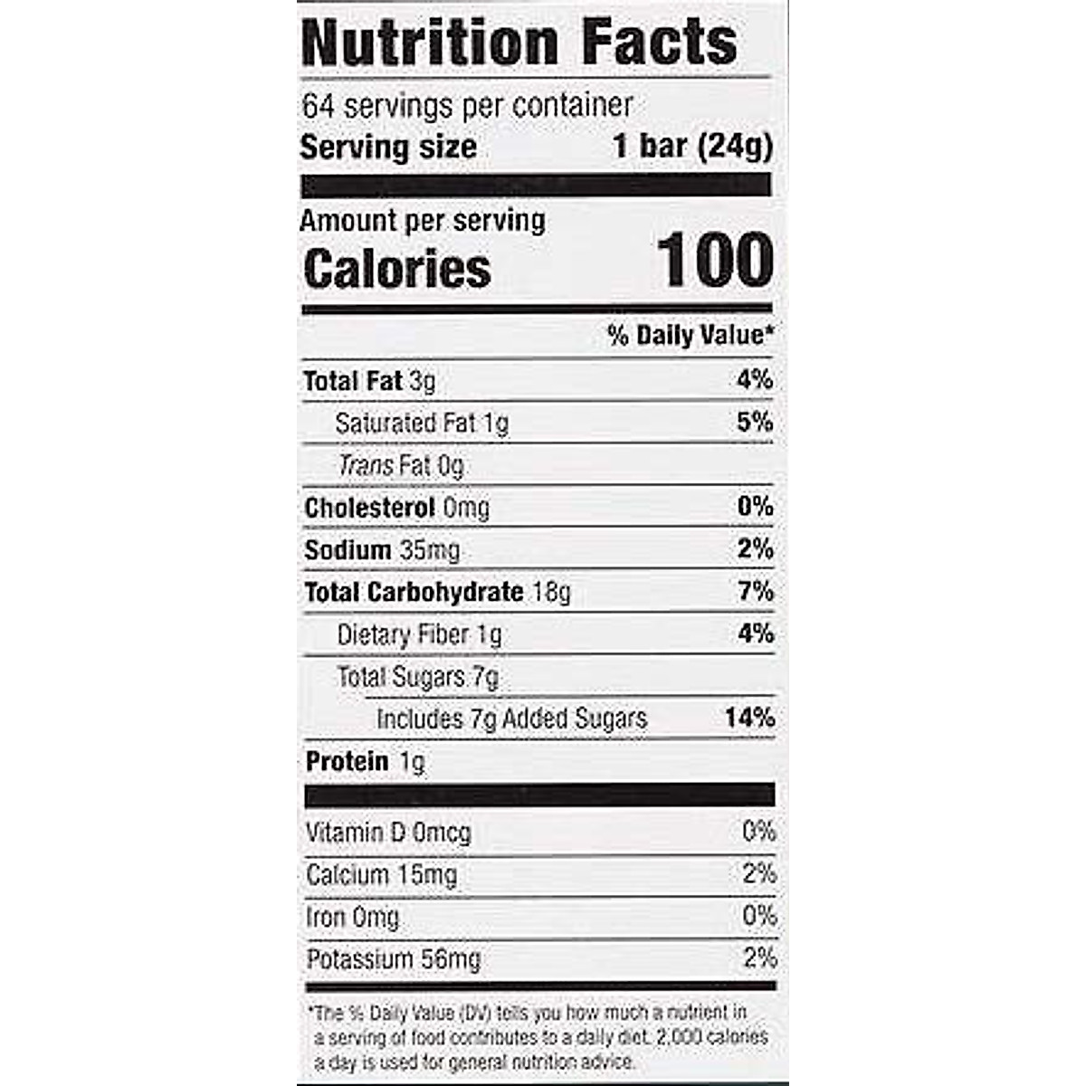 Westwood Products Bulk Snack Bars (kirkland, Soft & Chewy Granola Bars, 64 Pack), 1count