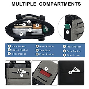 BASICPOWER Backpack Purse for Women Convertible Laptop Tote Work Bag Nurse Teacher Bag for Travel