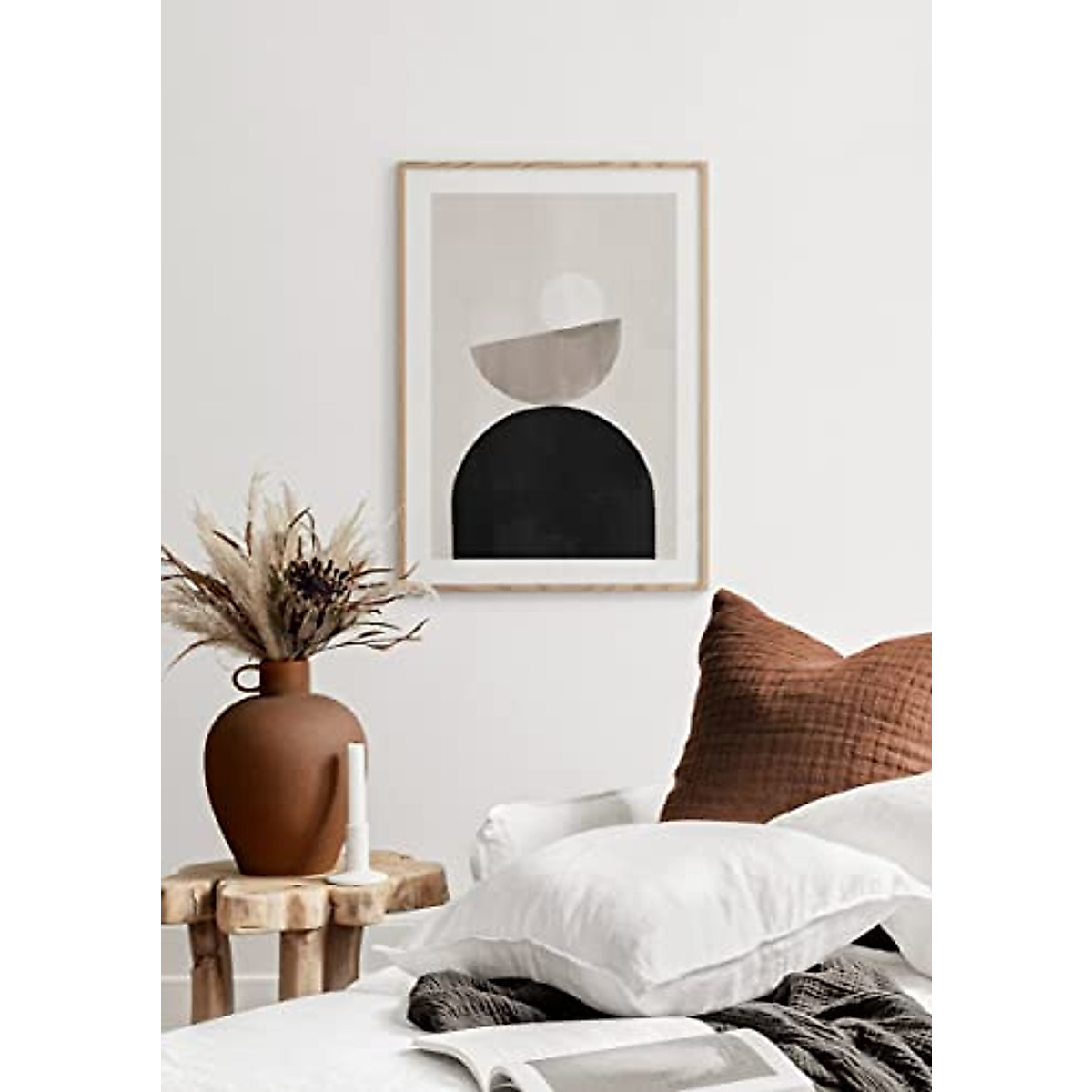 Poster Store Abstract Shapes Set 20x28 - Mid Century Minimalist Poster Prints for Room, FSC-Certified Wall Art Decor (Set of 3)