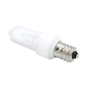 Technical Precision 60 Watt KX60FR/E12 JD Replacement Bulb 120V 60W T3 Krypton Replacement Bulb - Frosted - 2700K Warm White - 10 Pack