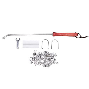 BBQ Meat Branding Iron, Stainless Steel Custom Branding Iron with Changeable Letters for Grill Steak Burger