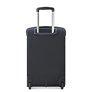 DELSEY Paris Helium DLX Softside Expandable Luggage with 2 Wheels, Black, Carry on 21 Inch