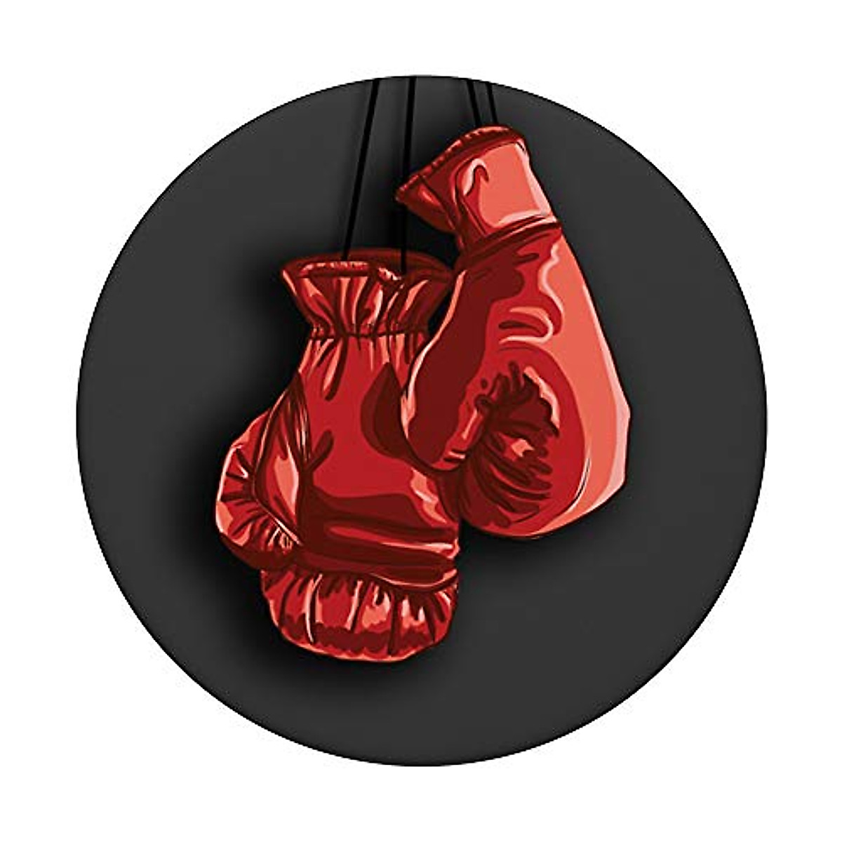 Red Boxing Gloves Boxer PopSockets PopGrip: Swappable Grip for Phones & Tablets