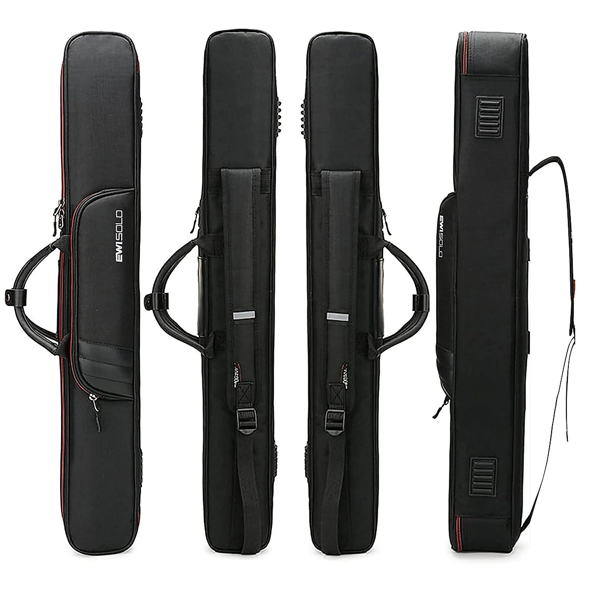 Chehery Soprano Saxophone Clarinet Case for EWI SOLO/USB/5000/4000S Portable Digital Wind Instrument Backpack Electronic Wind Instrument Bag, Storage Instrument Accessories